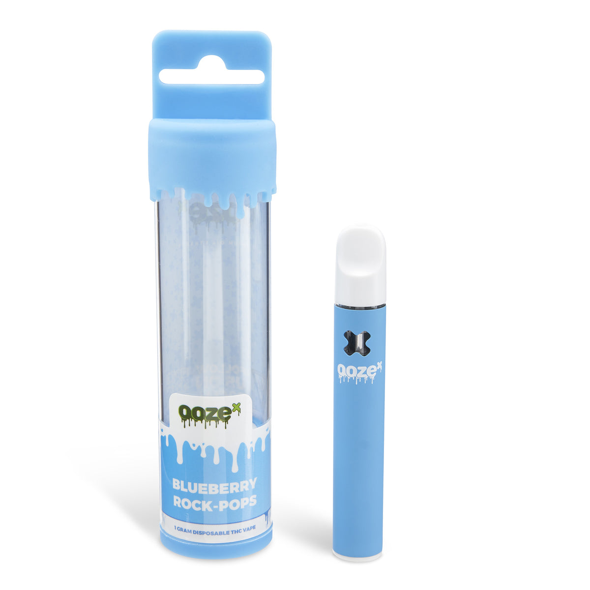 Blueberry Rock Pops THC Disposable – OozeX